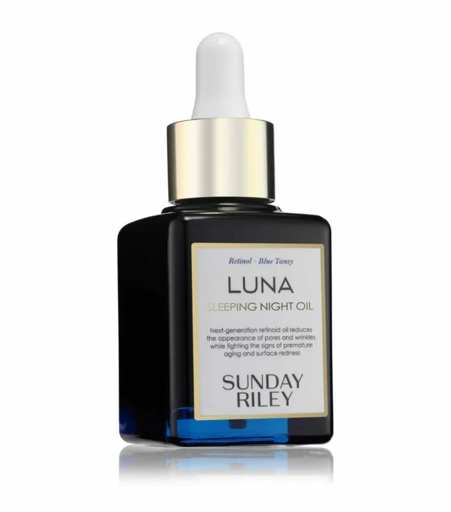 Антивозрастное ночное масло для лица без коробки SUNDAY RILEY LUNA Sleeping night oil 10ml