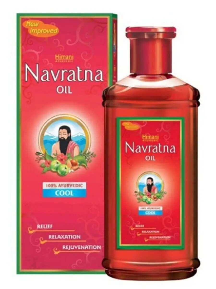 Навратна Оил масло массажное для головы и тела, 100 мл