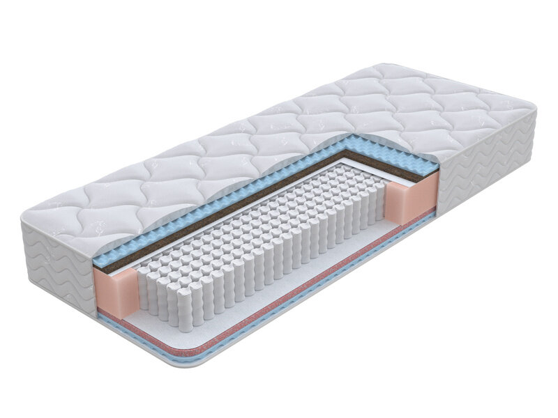 Матрас Proson Optima EVS 80х190 высота 23 см анатомический средней жесткости Независимые пружины