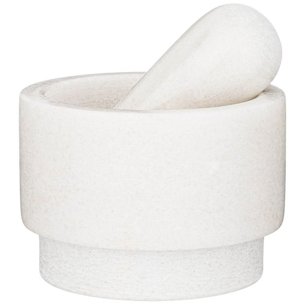 Двухсторонняя ступка agness с пестиком D=14 см H=10,5 см