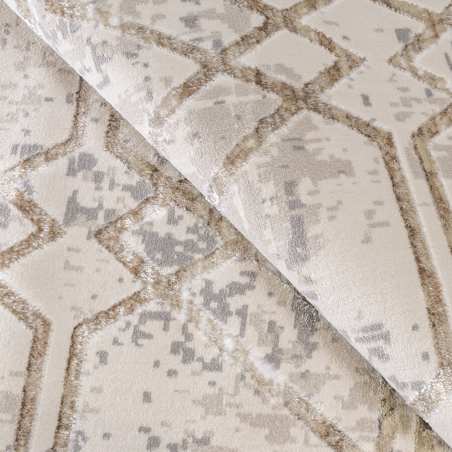 Ковер, Прямой, Бежевый, Серый, Коричневый, Современный, на пол, в гостиную, спальню, в ассортименте (80 см. на 150 см.)