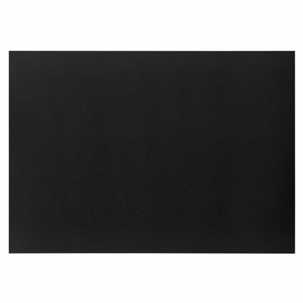 Доска меловая А4 (21x29,7 см), немагнитная, без рамки, ПВХ, черная, BRAUBERG, 238315, 238315