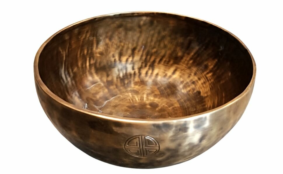 Кованая поющая чаша Full Moon antique ( 17,5 см, нота: Фа, 174 Гц )