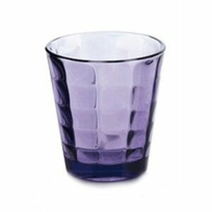 Стакан стеклянный "Кристин" 300мл фиолетовый