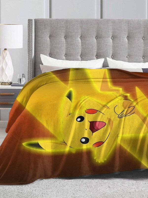 Плед Pokemon Пледы Покемон Pikachu Пикачу