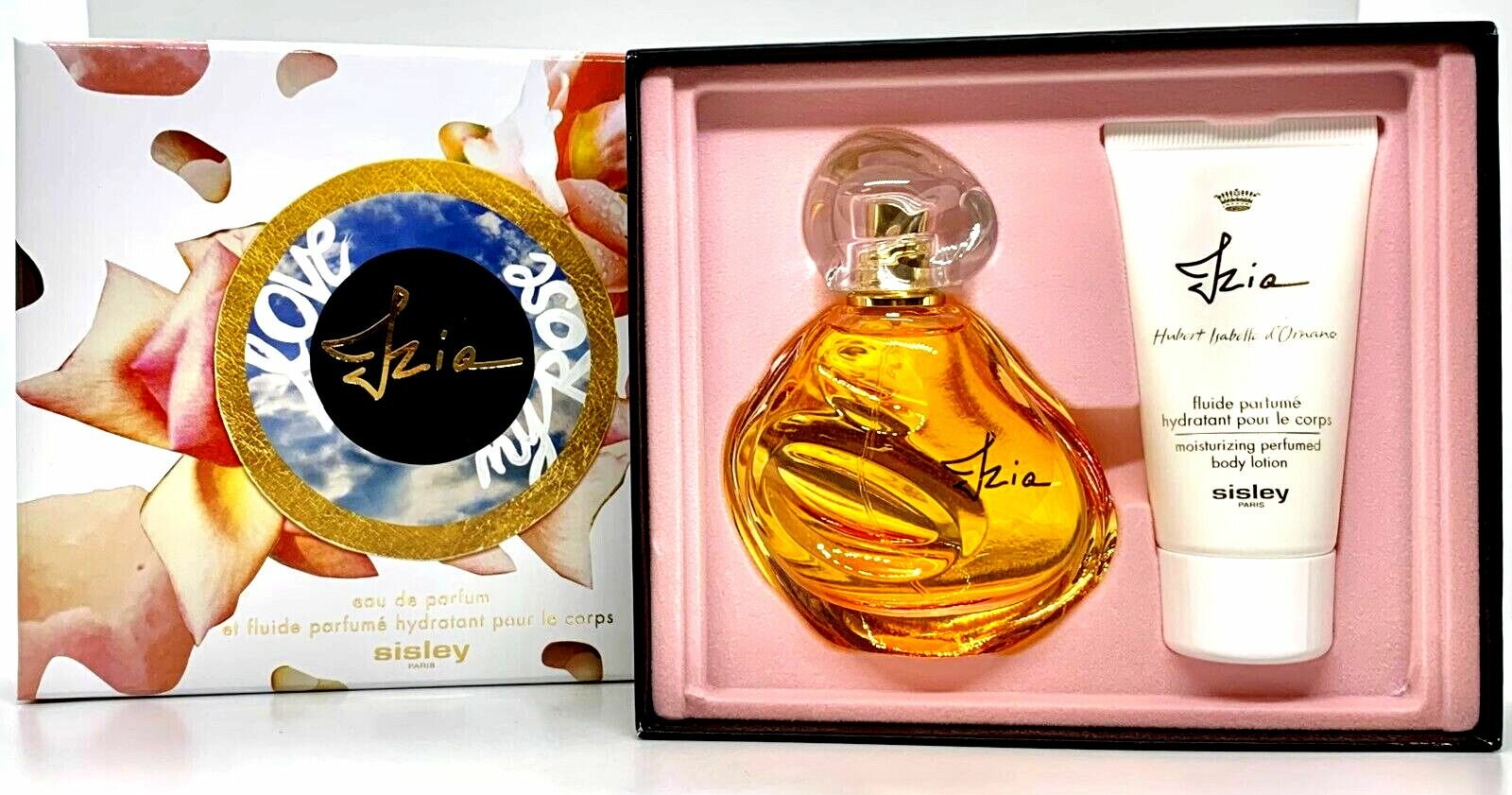 Sisley Izia Парфюмерный набор для женщин, парфюмерная вода 50 мл + лосьон для тела 50 мл