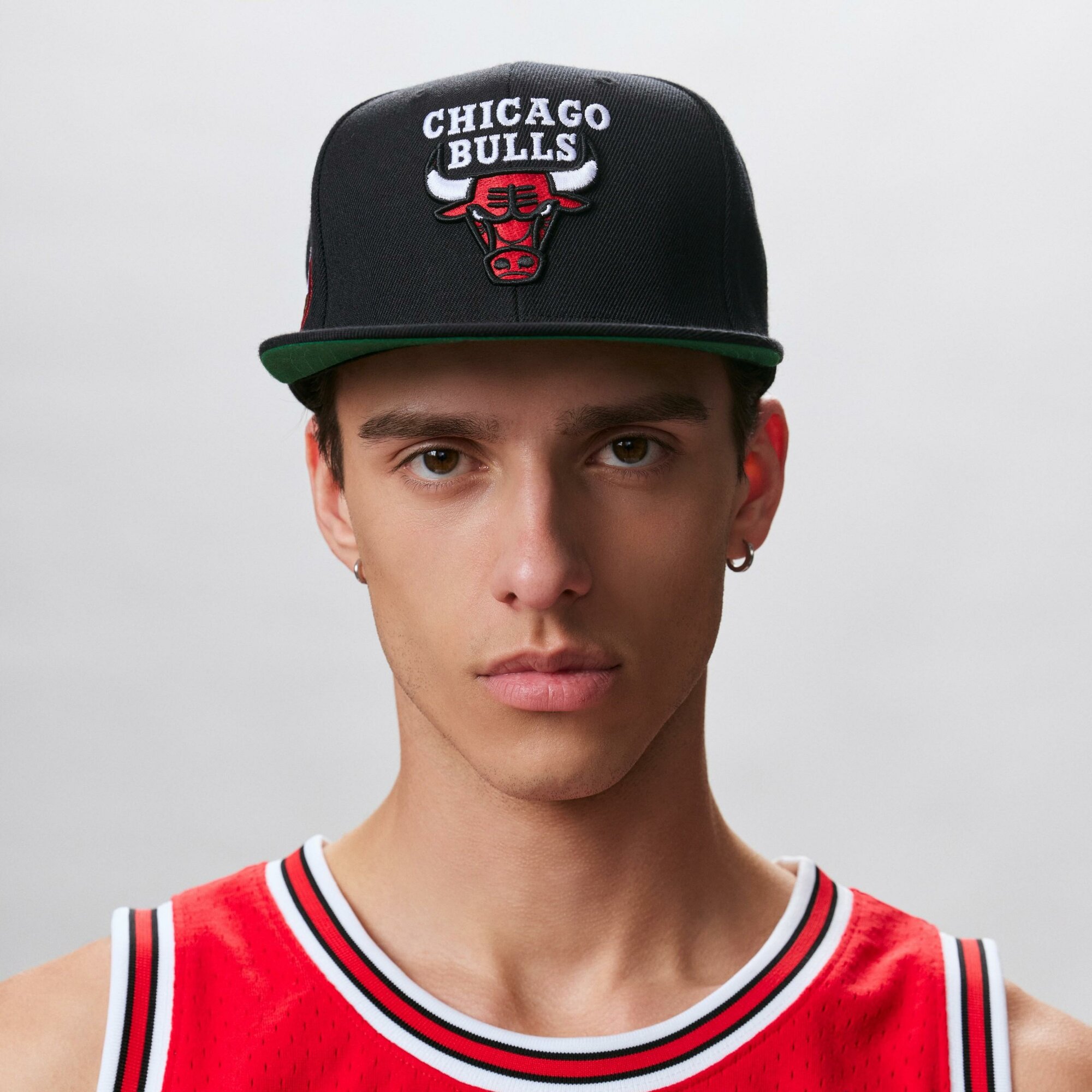 Бейсболка Mitchell & Ness для мужчин, размер Ф, черный — фото 1