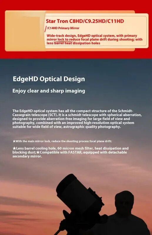 Celestron, C6-A (XLT) 91010, астрономический телескоп