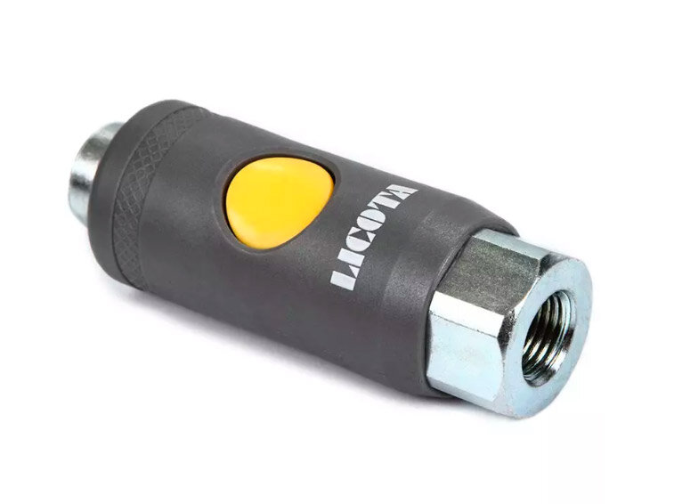 Licota SR30SF Пневматический разъем, быстросъемный, двухкомпонентный, с предохранителем 3/8" внутренняя резьба