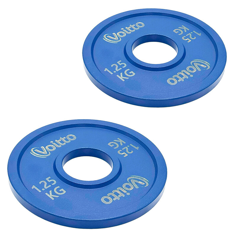 Набор стальных калиброванных дисков Voitto V-600 1,25 кг (2 шт) - d51