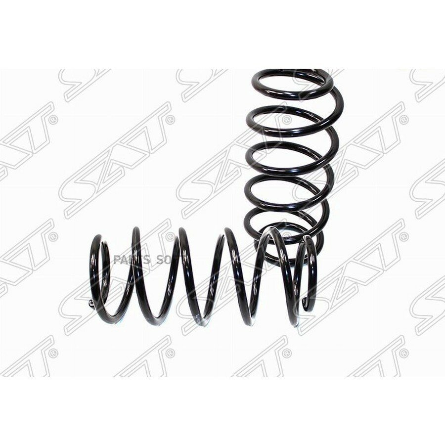 Комплект пружин 2шт передние CHEVROLET/DAEWOO NEXIA/LANOS 95- от официального дистрибьютора, SAT, артикул ST11600