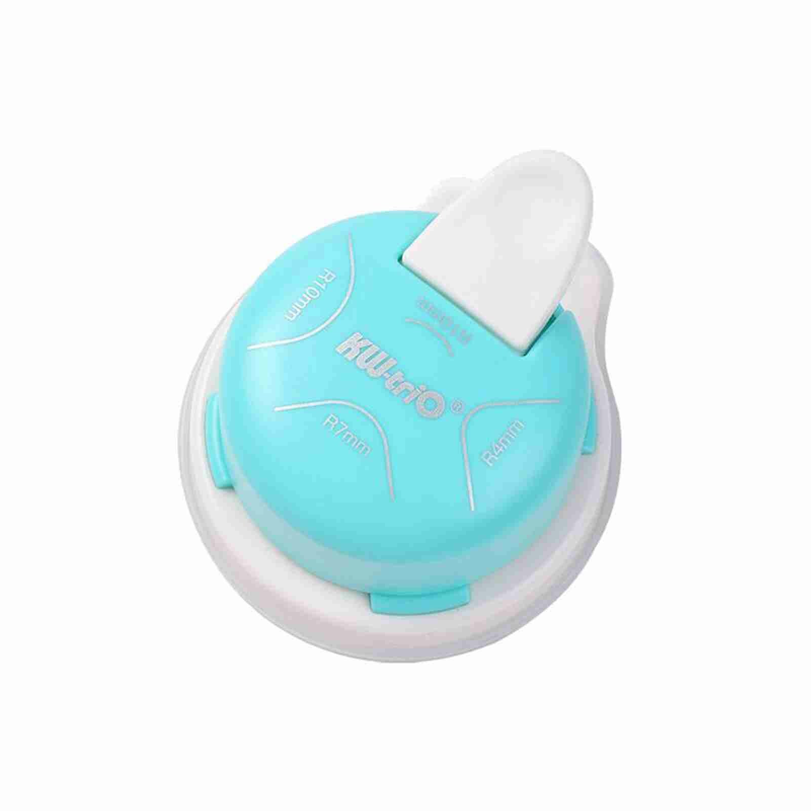 KW-TRIO Угловой Перфоратор 4 in1 R4 /R7 / R10mm + Внутренний Закругленный Резак для Обрезки Бумаги для Изготовления Открыток, Вырезок, Оберточной Наклейки, Фотоламината DIY