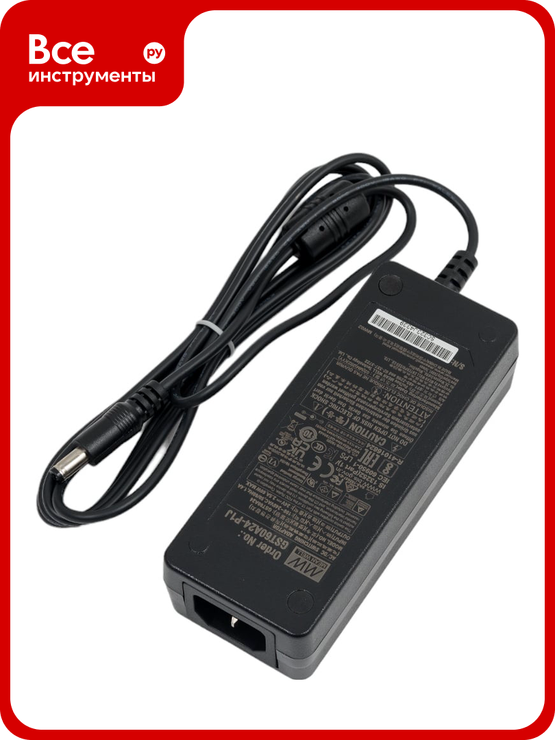 Настольный адаптер Mean Well GST60A24-P1J Т02289321, для зарядки устройств