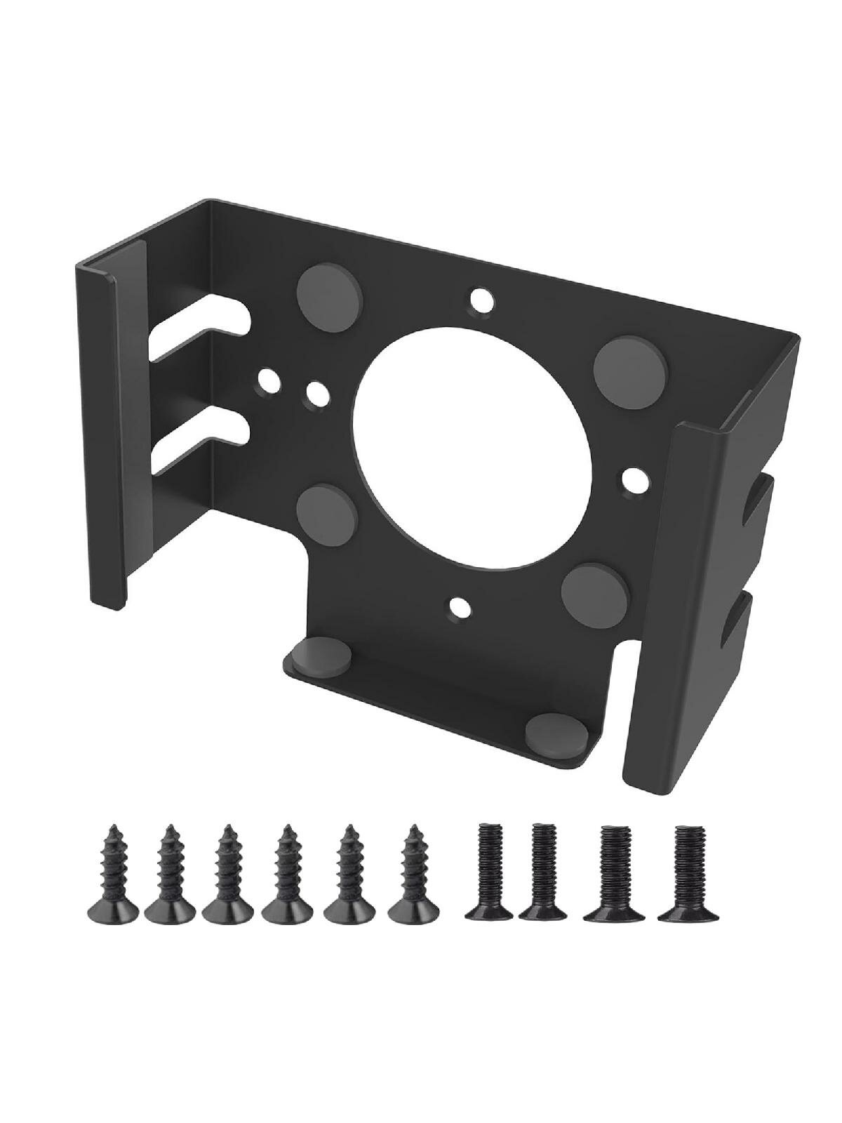 Metal Mounting Bracket Space Saving For Mini Desktop Computer Under Desk Or Behind Screen Mounting Holder