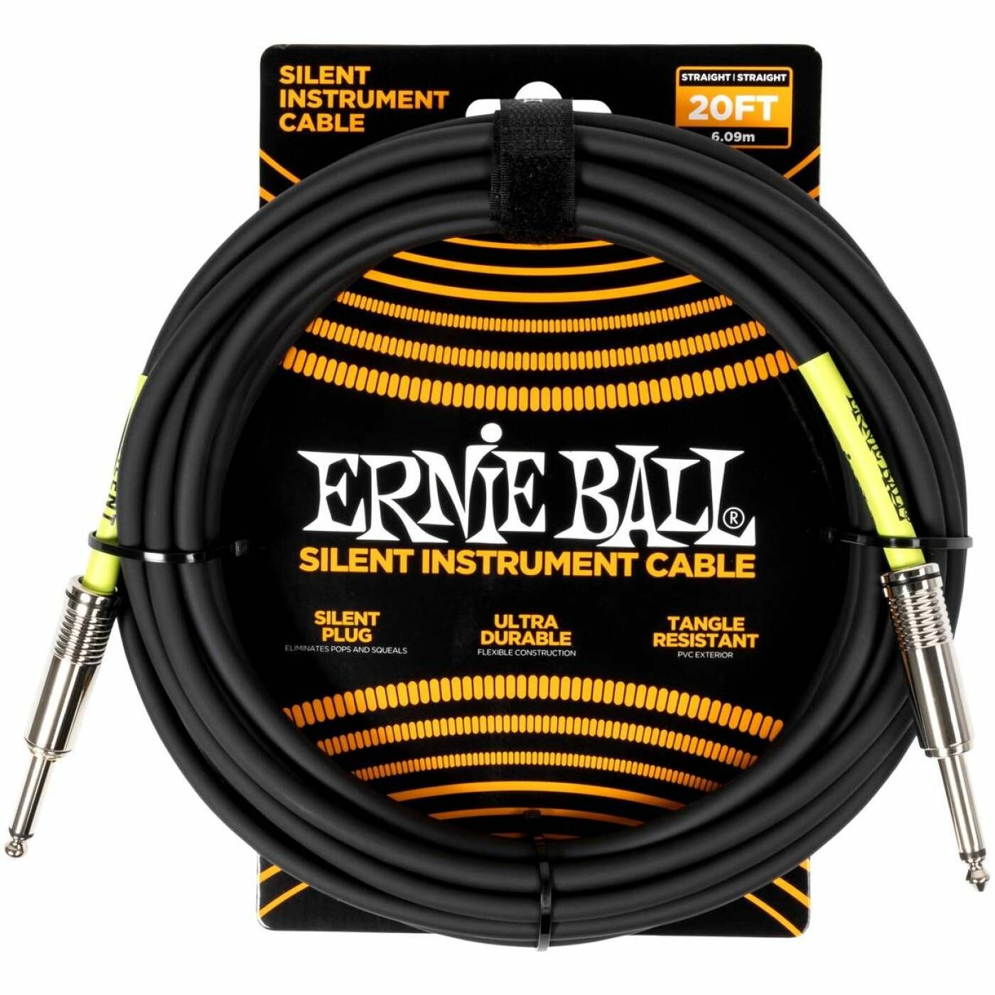 Провод инструментальный 6.1 метра Ernie Ball P06473
