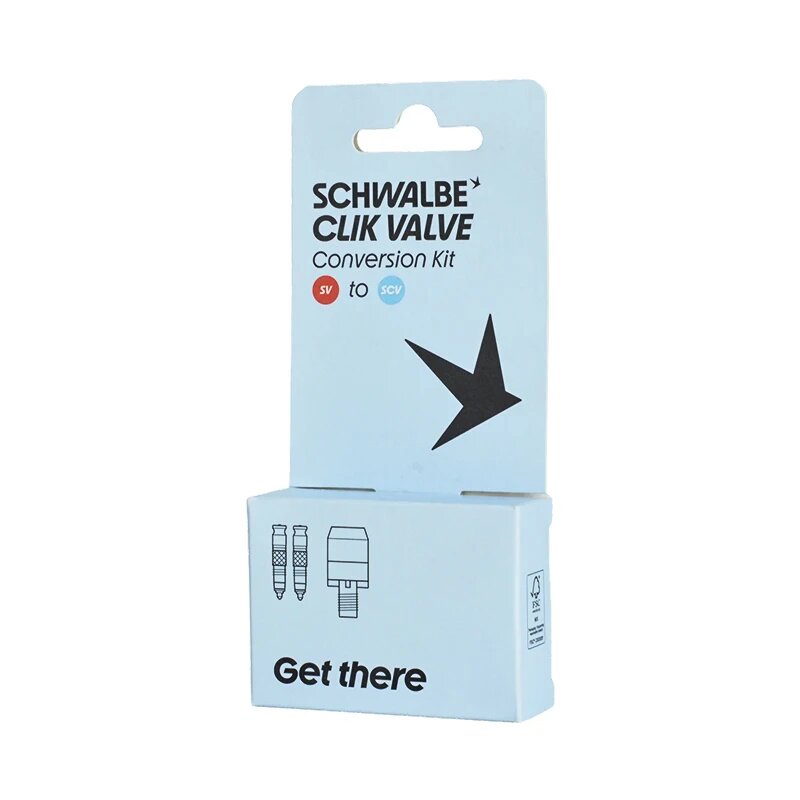 SCHWALBE Clik Valve Conversion Kit, 3542