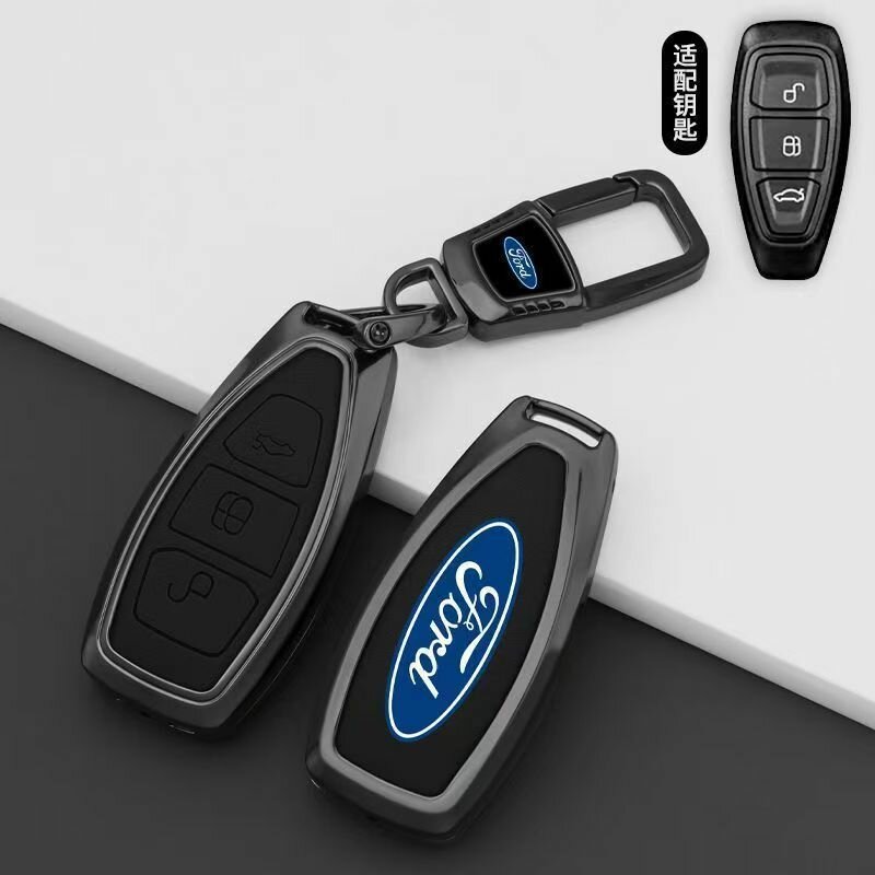 Чехол для автомобильного ключа Корпус ключа Ford Focus Fiesta Kuga Edge Mondeo Transit Explorer Taurus / Ford аксессуары