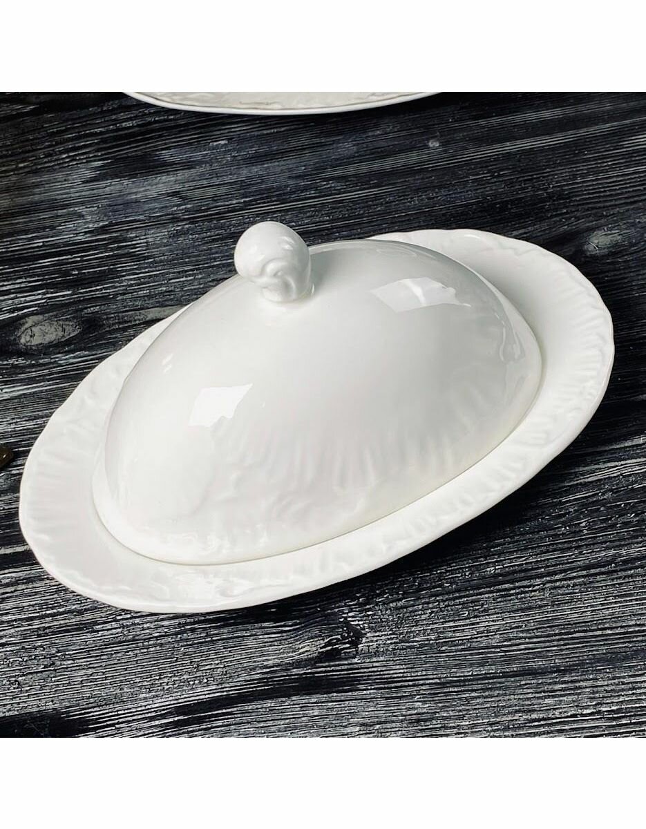 Масленка19х13х10см аврорафарфор