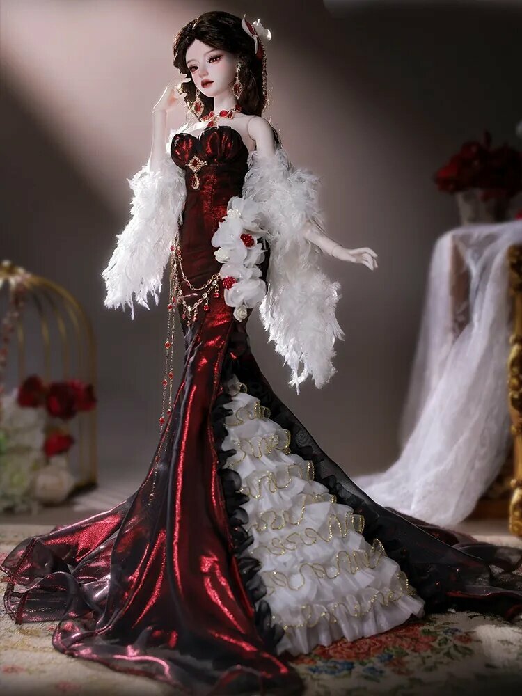 Коллекционная кукла BJD с сферическими суставами — стиль китаец, с одеждой и аксессуарами, Слепой бокс