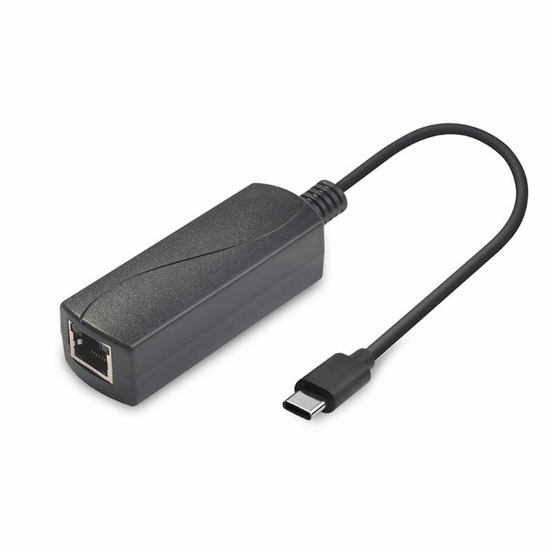 Преобразователь адаптера PoE в Type-C IEEE802.3af с проводной широкополосной зарядкой 10/100 Мбит/с для смартфонов и планшетов