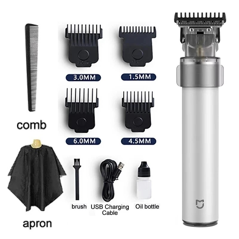 Xiaomi Mijia мини-триммер для волос Hair Trimmer White
