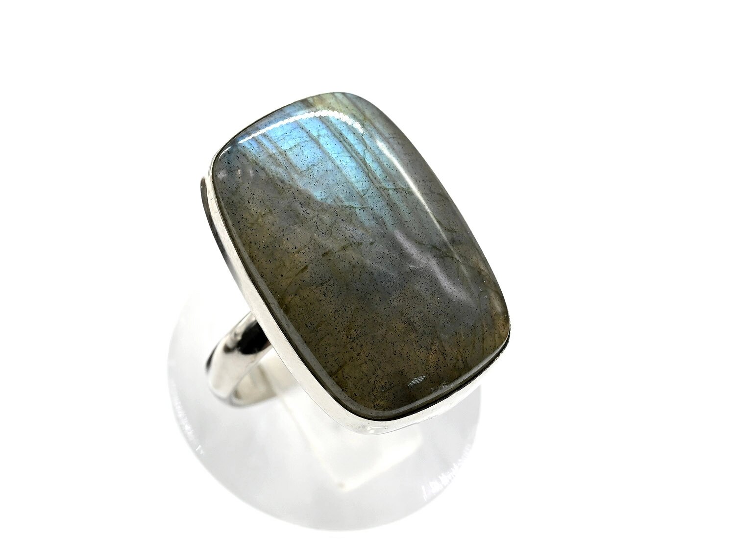 Кольцо, лабрадорит