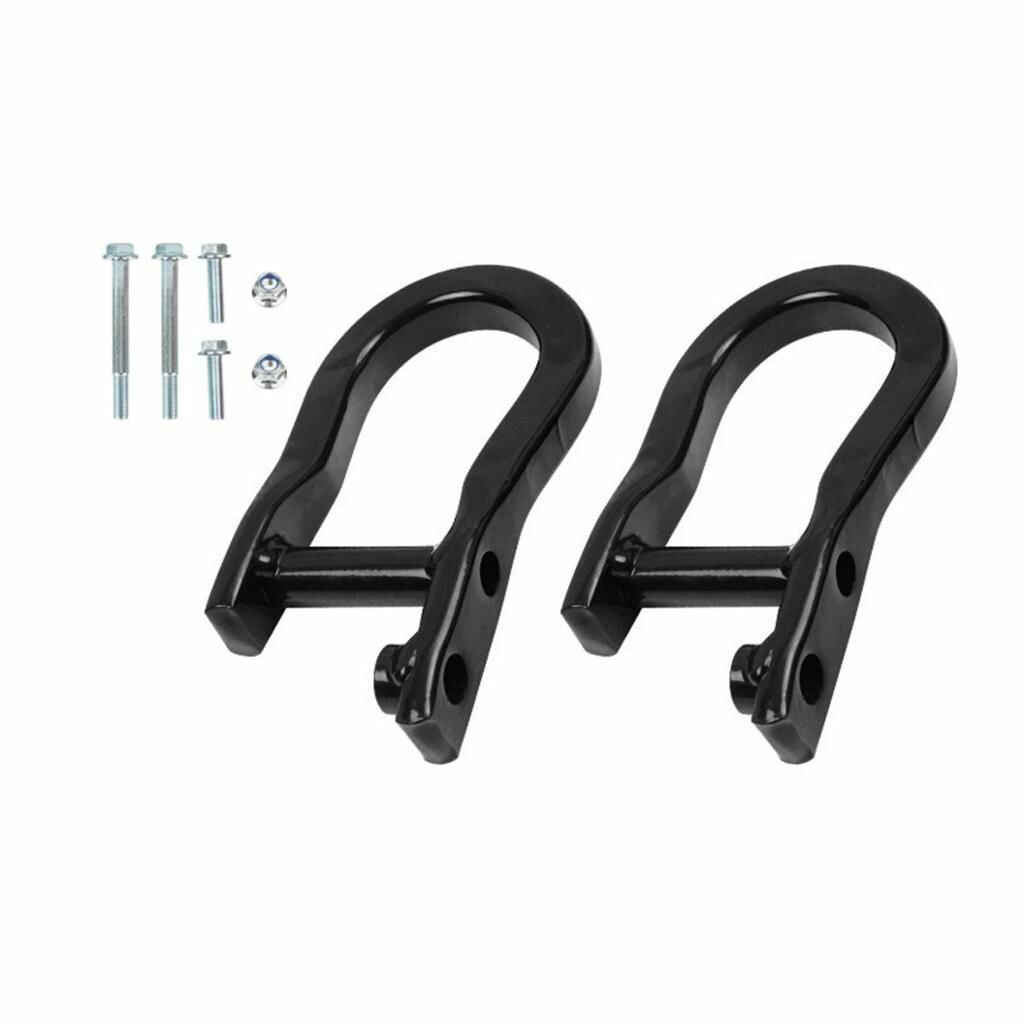 Стальной буксировочный крюк 84192871, Черный