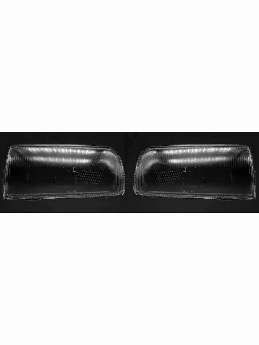 Стекло фары VW Jetta III 1992-1998 ком-т 2 шт.