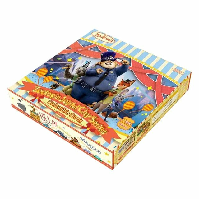 100 аутентичных детских карточек серии Disney Carnival с изображением Микки Мауса, Друзей, Зверополиса и Стича — идеальные игрушки и подарки для детей.