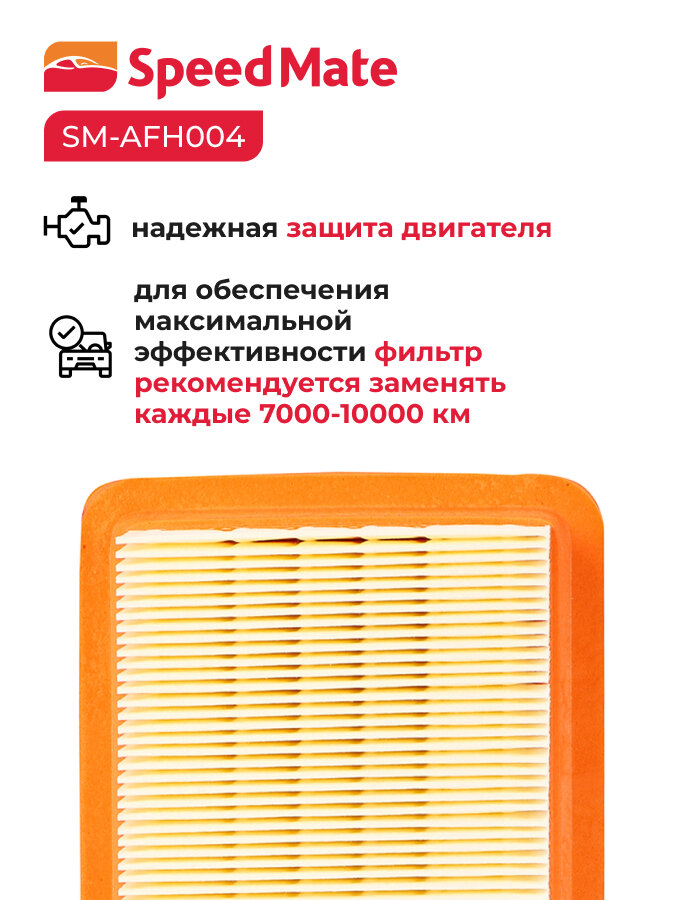 Фильтр Возд. Hyundai Getz (Tb)(Speedmate Sm-Afh004) — фото 1