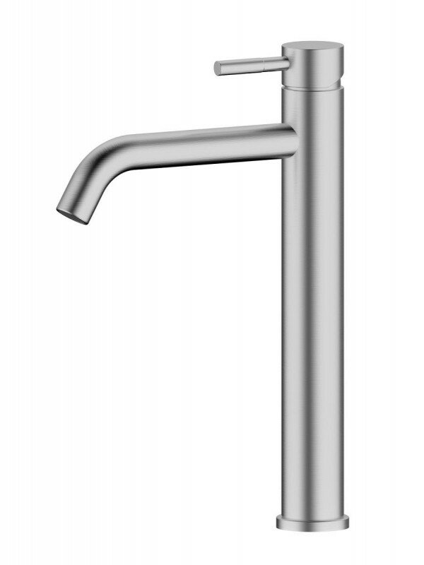 Смеситель умывальник Melos высокий, нержавеющая сталь, Rush SUS1101-12