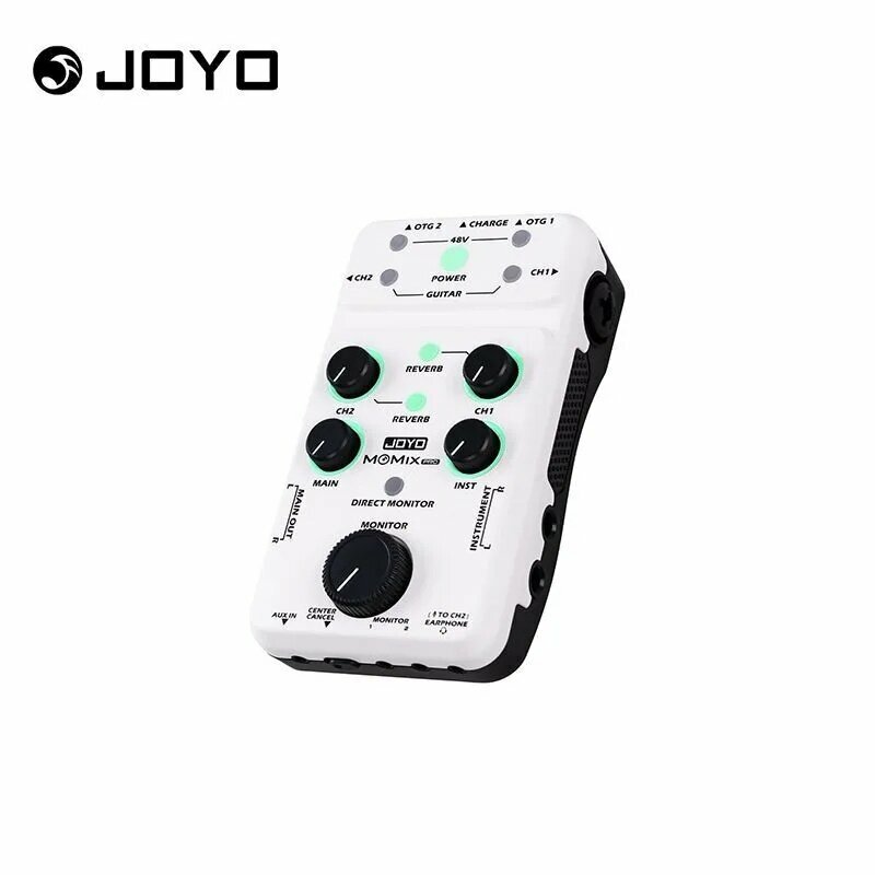 JOYO MOMIX PRO Аудиомикшер, подходящий для микрофона, гитарной клавиатуры, портативной звуковой карты