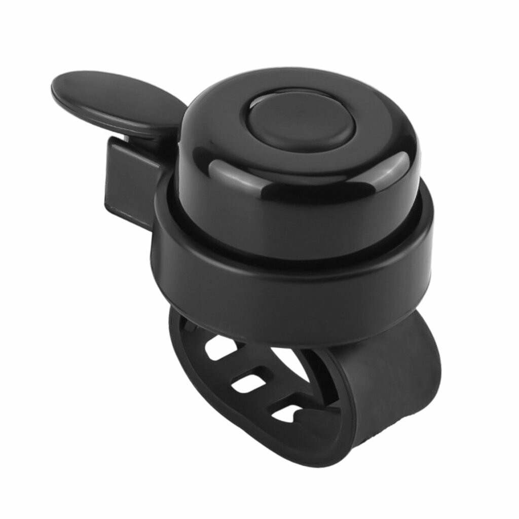 Детский велосипед с очень громким звоном автомобильного звонка-черный