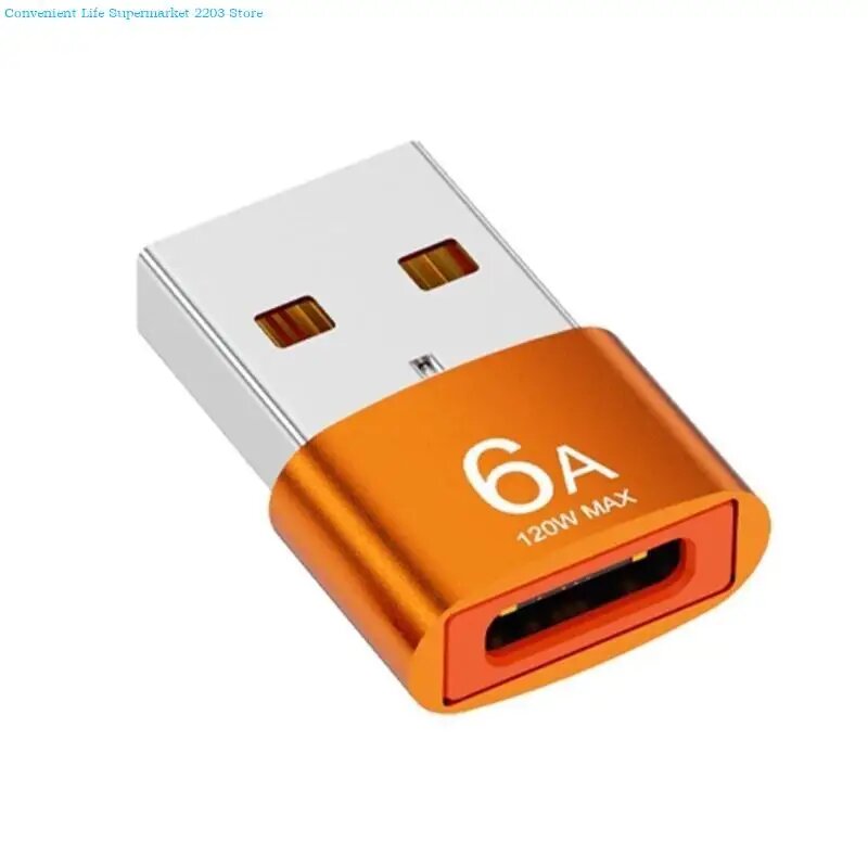 91AA Высокоскоростной тип C Самцовый до USB3.1 Адаптер конвертер для ноутбуков и планшета Type C to USB female, for Orange
