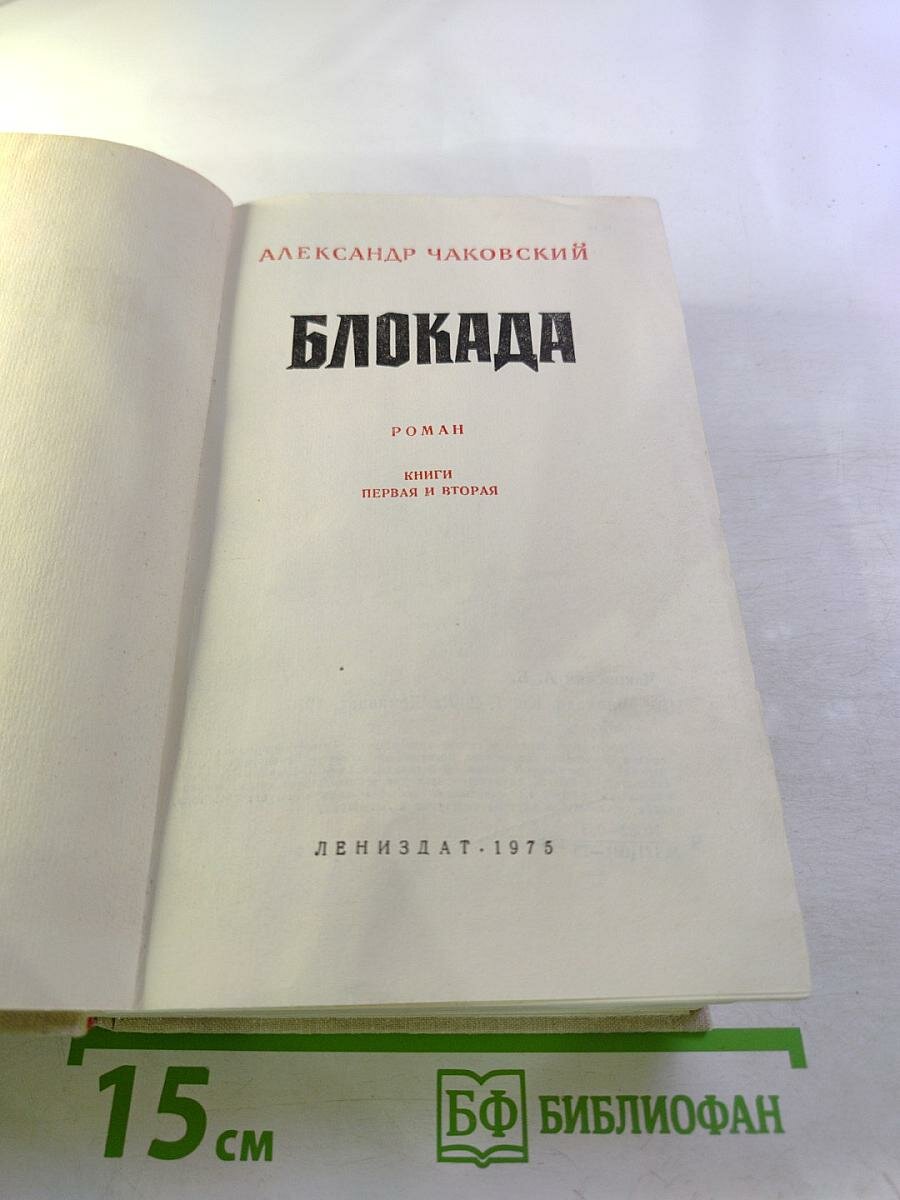 Блокада. Книги первая и вторая — фото 1