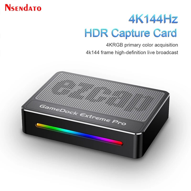 Ezcap401 Gamedock Extreme Pro USB 3.2 Type C 4Kp30 HDMI2.1 HDR карта видеозахвата с HDMI 3.5 мм для записи игрового видео для ПК и ТВ