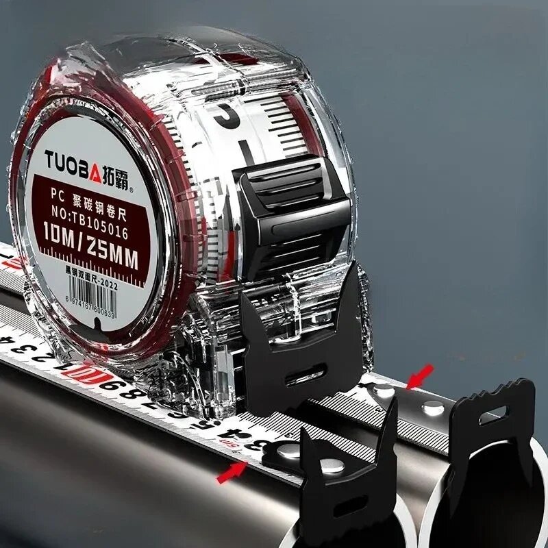Рулетка строительная TUOBA 10M x 25MM