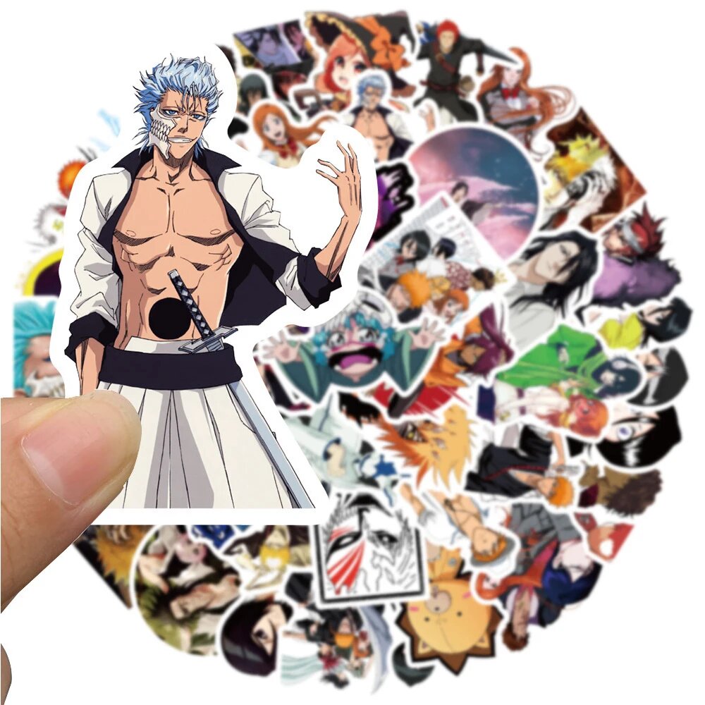 Набор наклеек BLEACH 10/30/50 шт. Bandai 50PCS