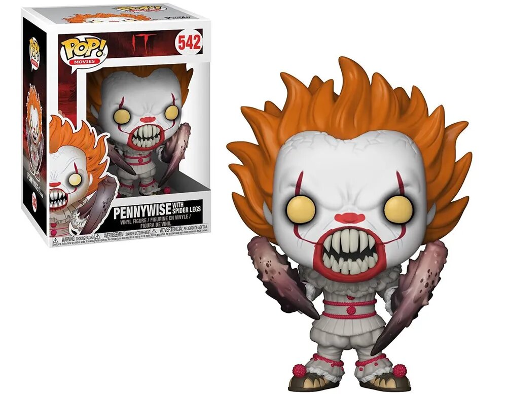 Фигурка Funko Pop! Pennywise with Spider Legs (Эксклюзив EE (Фанко Поп Пеннивайз с паучьими руками из фильма Оно Стивен Кинг))