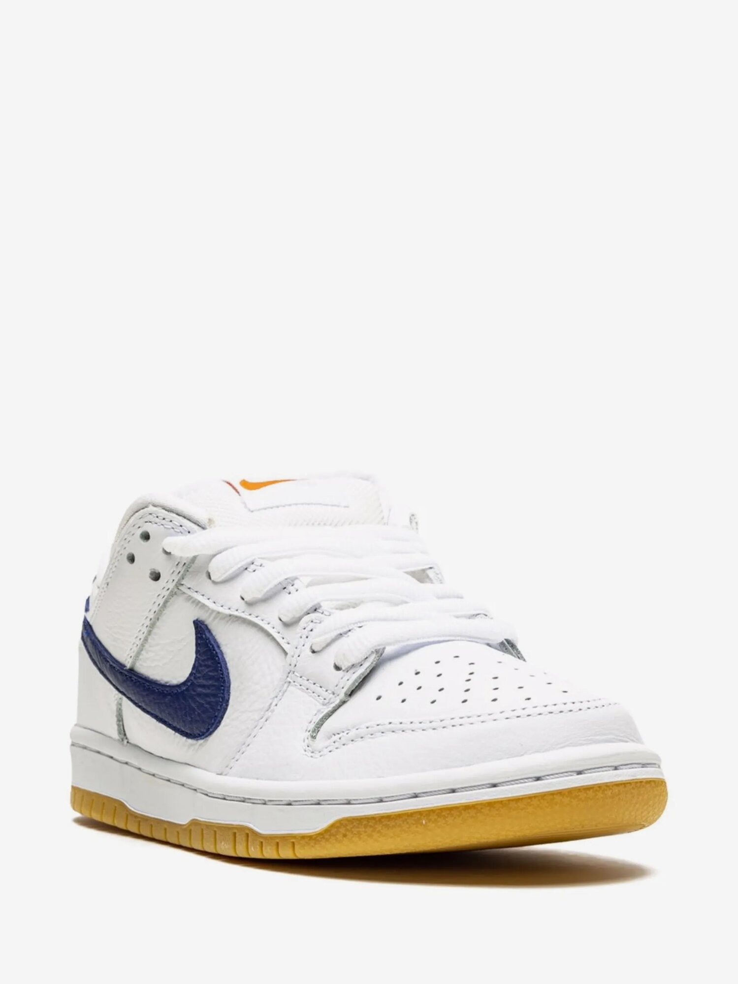 Кроссовки NIKE SB Dunk Low Pro Iso, размер 13 US, white — фото 1