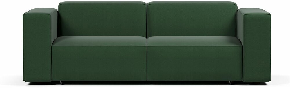 Диван-кровать Кинкс (Kinx), 245х90х75 см, Еврокнижка, диван раскладной, ящик для белья, широкие подлокотники