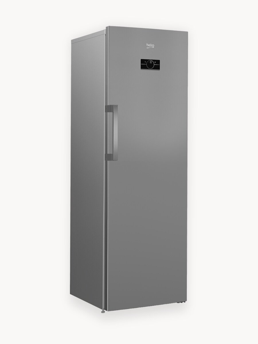 Морозильная камера Beko B3RFNK312S, 275 л, дисплей, No Frost, серебристый