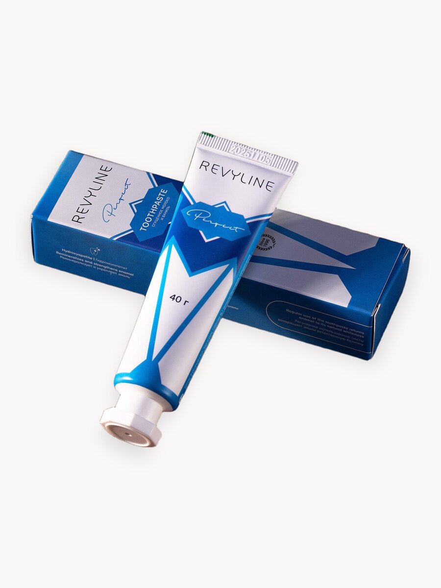 Зубная паста Revyline Perfect Сгущенное Молоко и Ваниль, реминерализующая, для взрослых и подростков от 12 лет