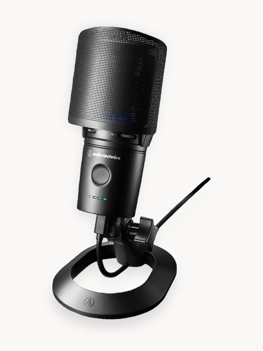 USB-микрофон конденсаторный AUDIO-TECHNICA AT2020USB-XP, шумоподавление, кардиоидный