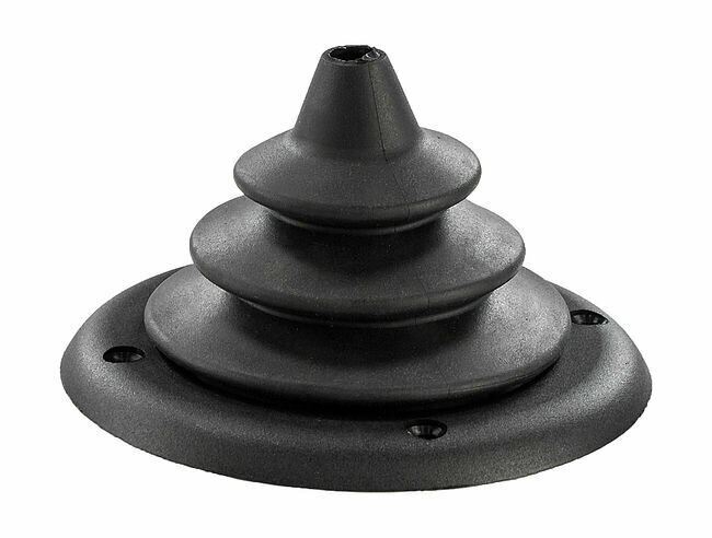 Гофра уплотнительная 105х63 мм, кожух для тросов управления, черная, Sumar