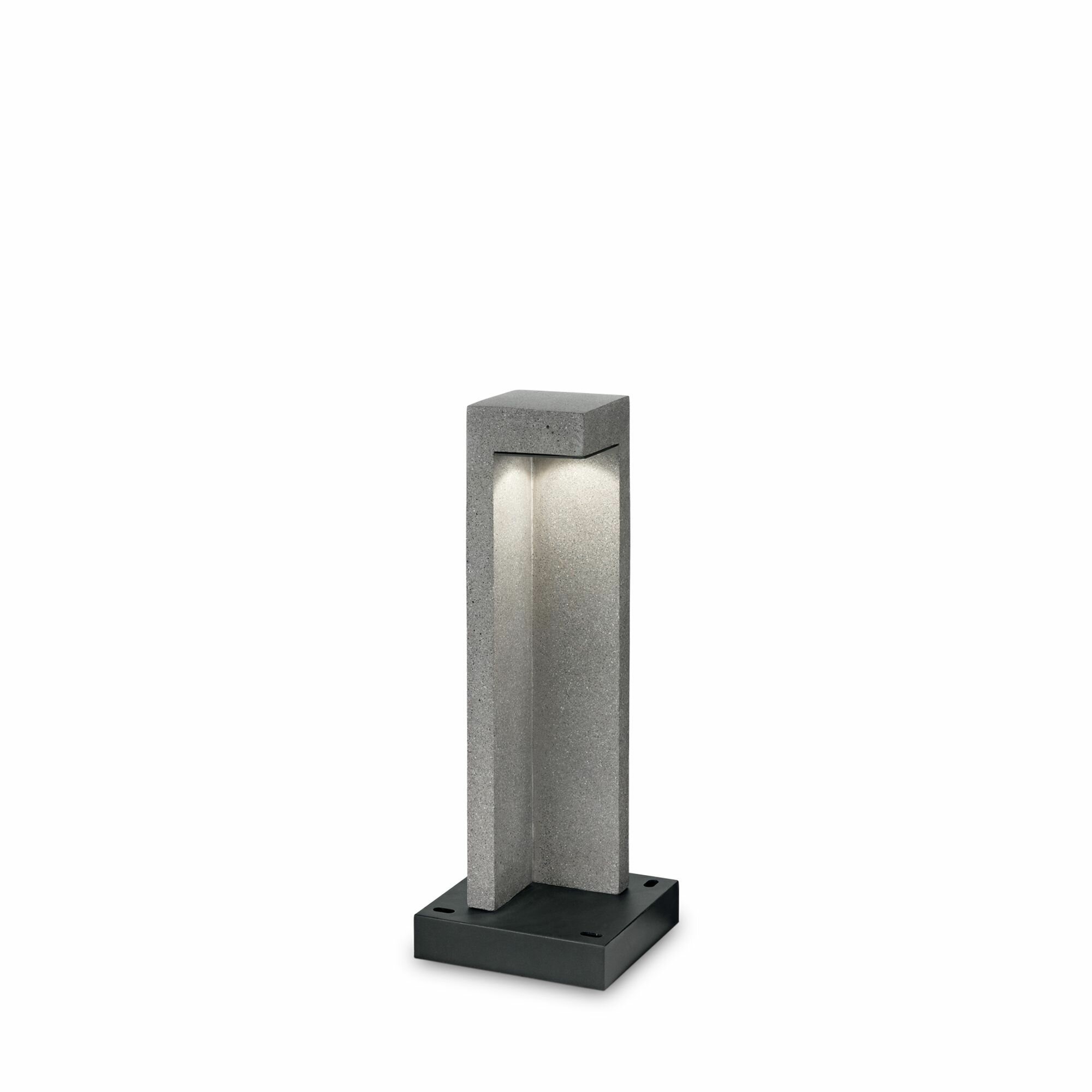 Светильник уличный садово-парковый ideal lux Titano PT H49 9Вт 450Лм 4000К IP55 LED 230В Гранит Смола Не диммируемый 157856.