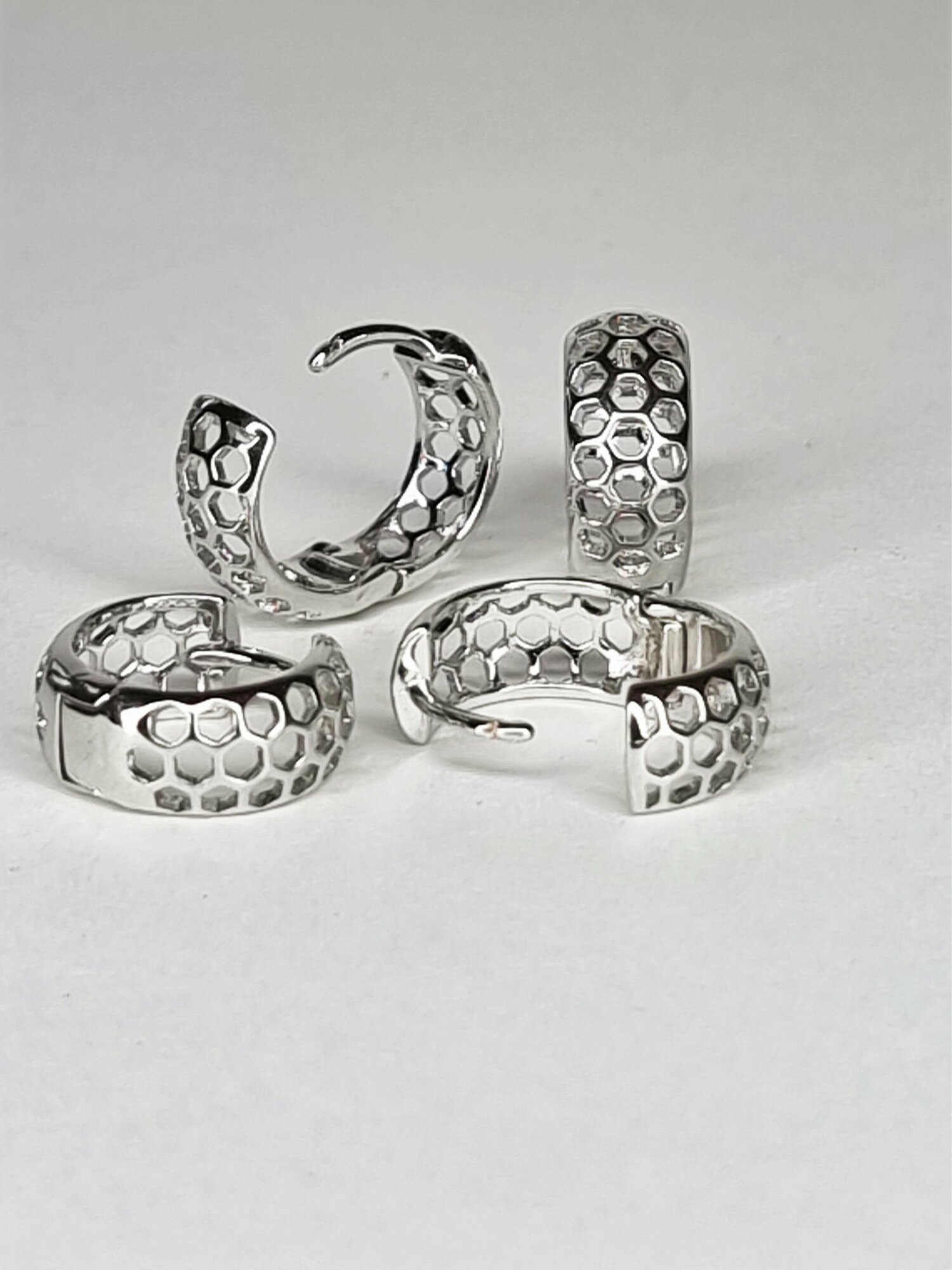 Швензы Конго. Сетка Родий. 2 пары.