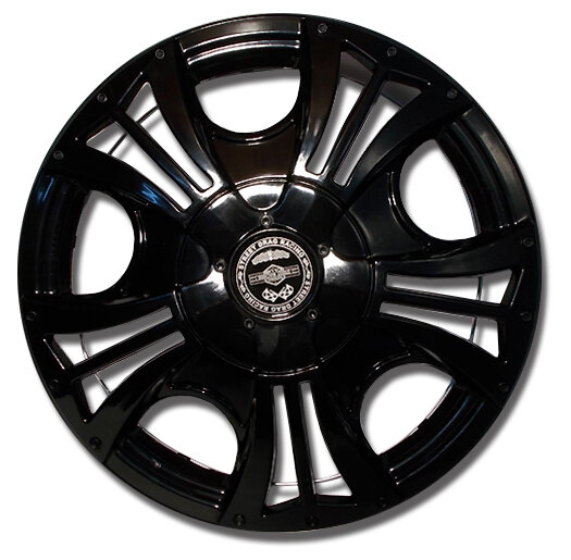 Колпаки R13 Бумер чёрные STAR 4шт