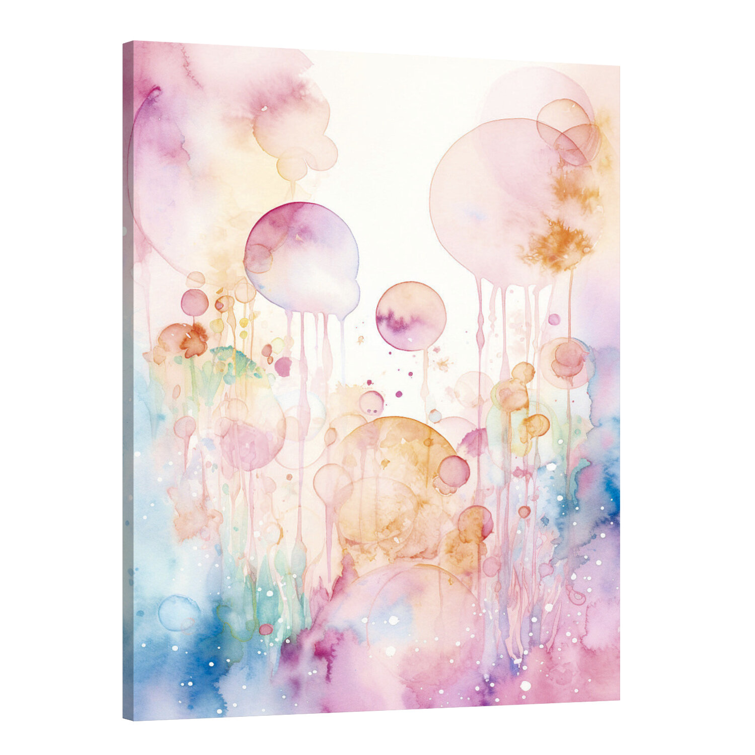 Интерьерная картина 50х70 "Мыльные пузыри"