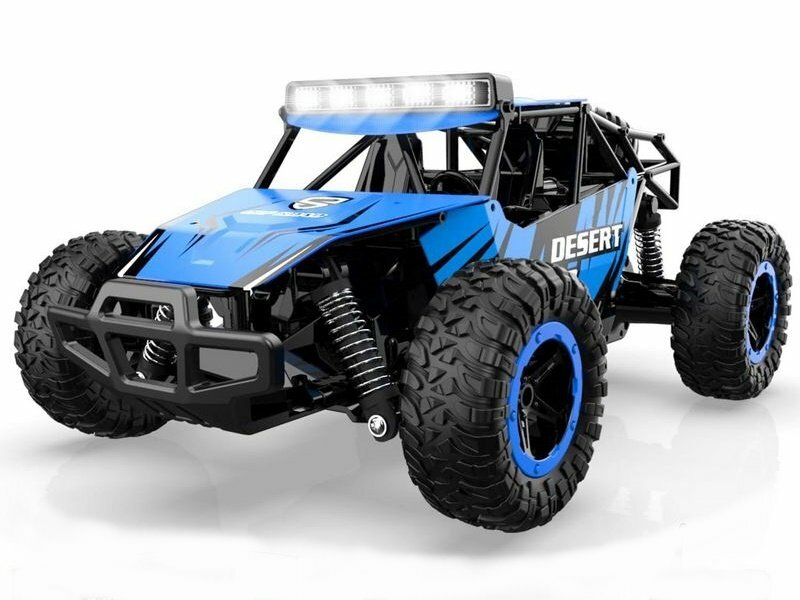 Радиоуправляемый внедорожник Volantex RC Desert King синий 2WD 2.4G 1/16 RTR